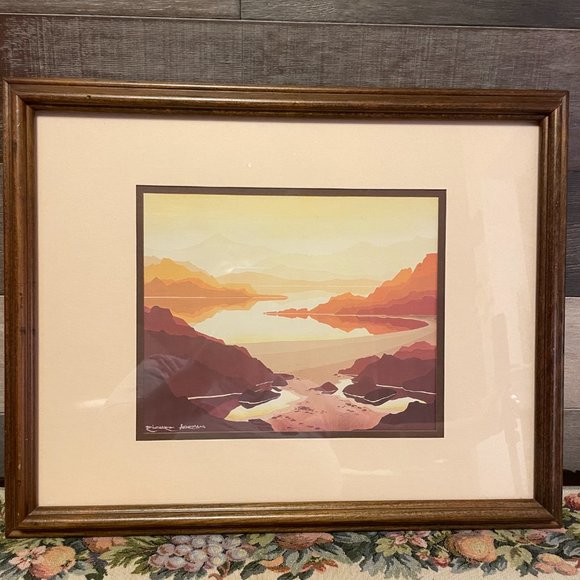 Richard Akerman | Art | Richard Akerman Landscape Watercolor Painting ...